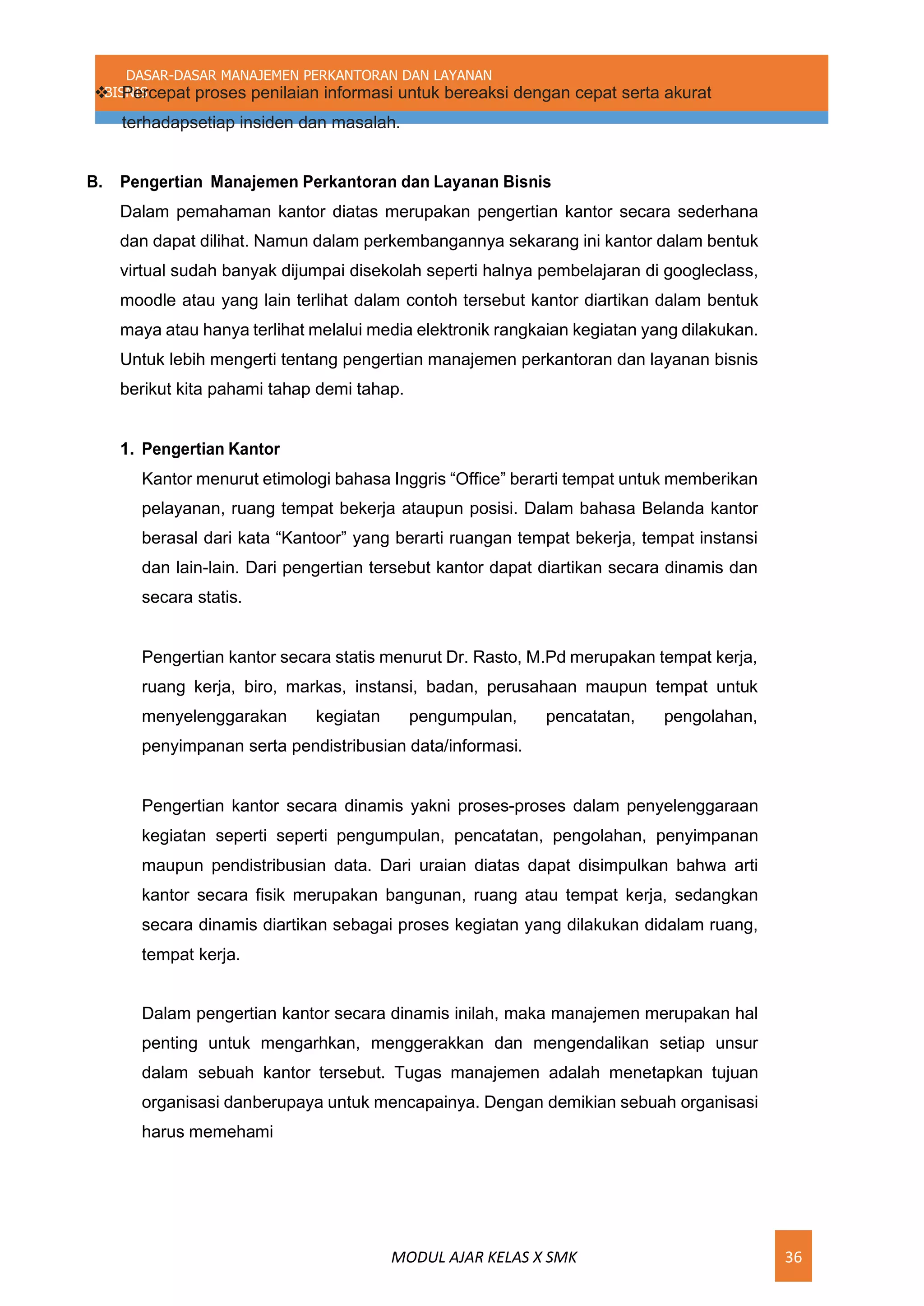 MODUL AJAR 1 DASAR DASAR MANAJEMEN PERKANTORAN DAN LAYANAN BISNIS.pdf