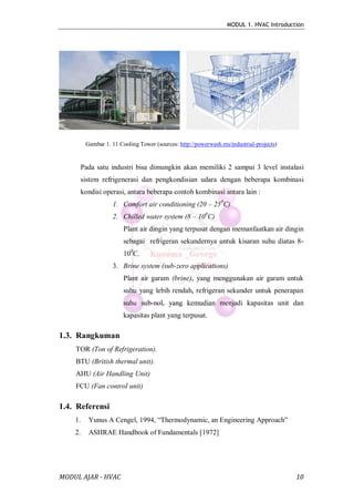 Modul ajar 1 introduction hvac | PDF