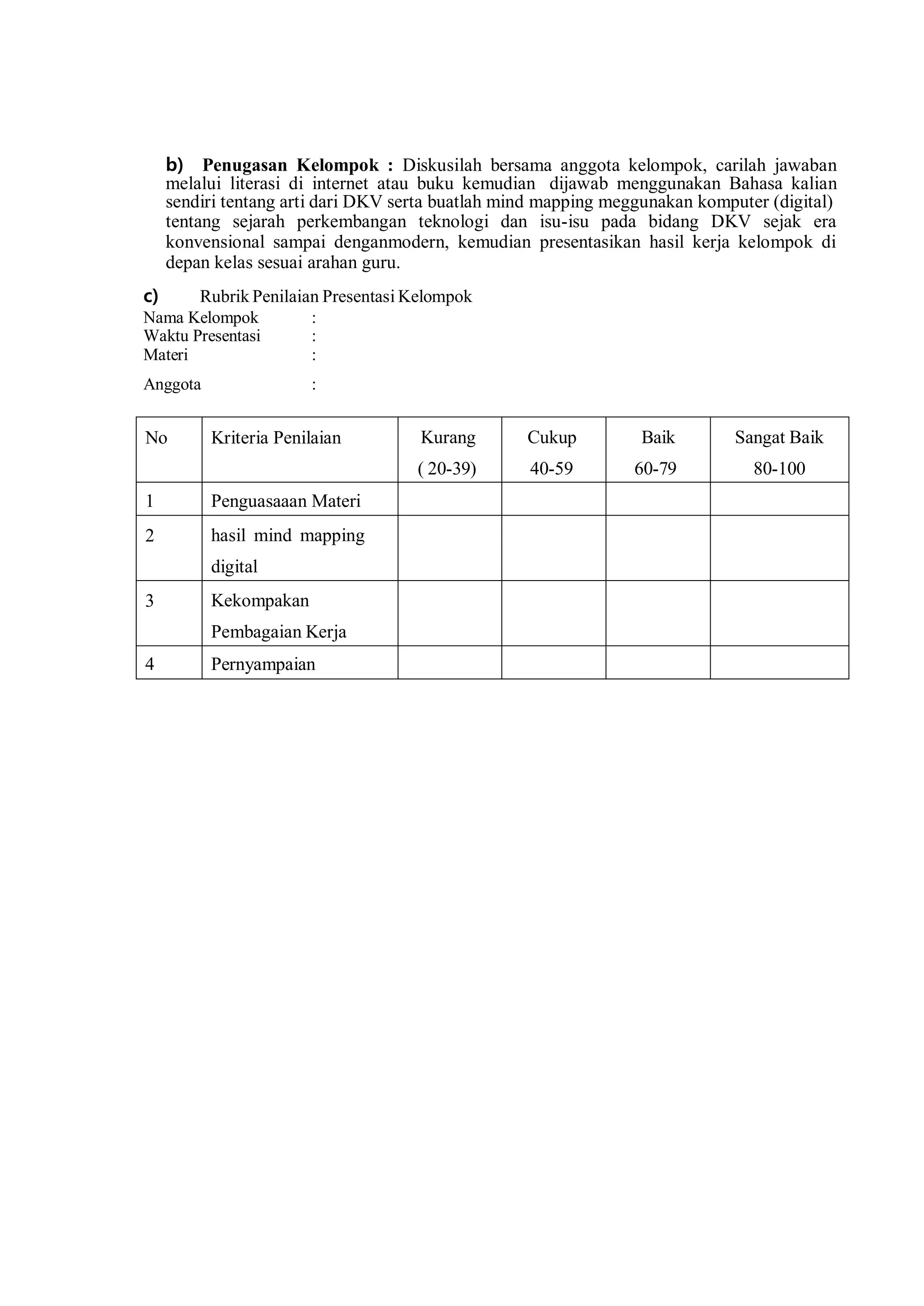 MODUL AJAR 3 DKV JURUSAN KONSENTRASI KEAHLIAN KELAS XI SEMETER 1 | PDF