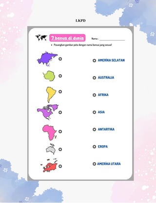 MODUL AJAR IPAS KELAS 6 MATERI BENUA YANG ADA DI DUNIA.pdf