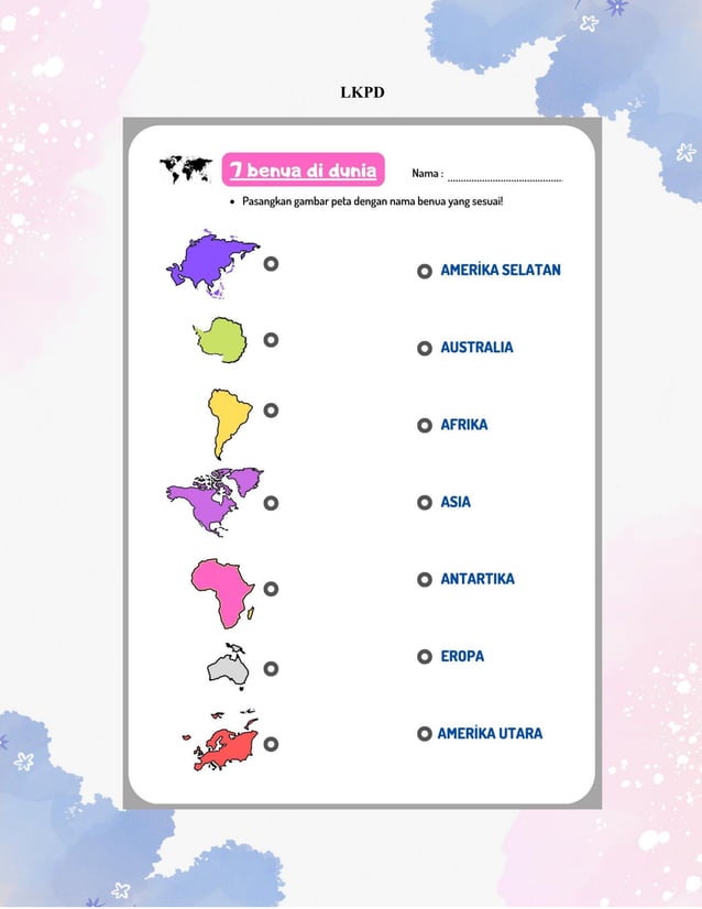 MODUL AJAR IPAS KELAS 6 MATERI BENUA YANG ADA DI DUNIA.pdf