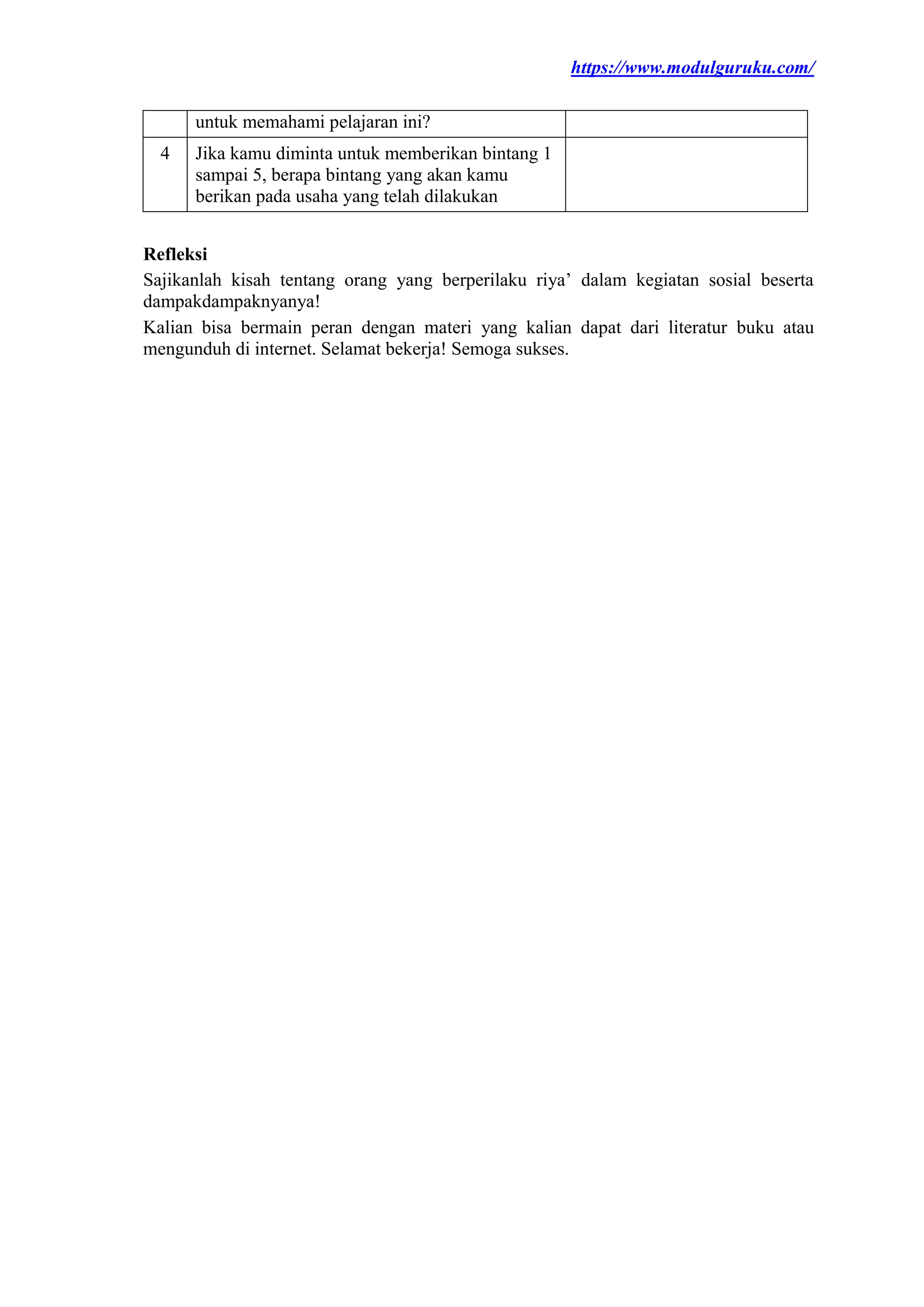 Modul Ajar Akidah Akhlak Kelas 7 Fase D Kurikulum Merdeka | PDF