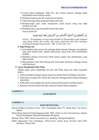 Modul Ajar Akidah Akhlak Kelas 7 Fase D Kurikulum Merdeka | PDF