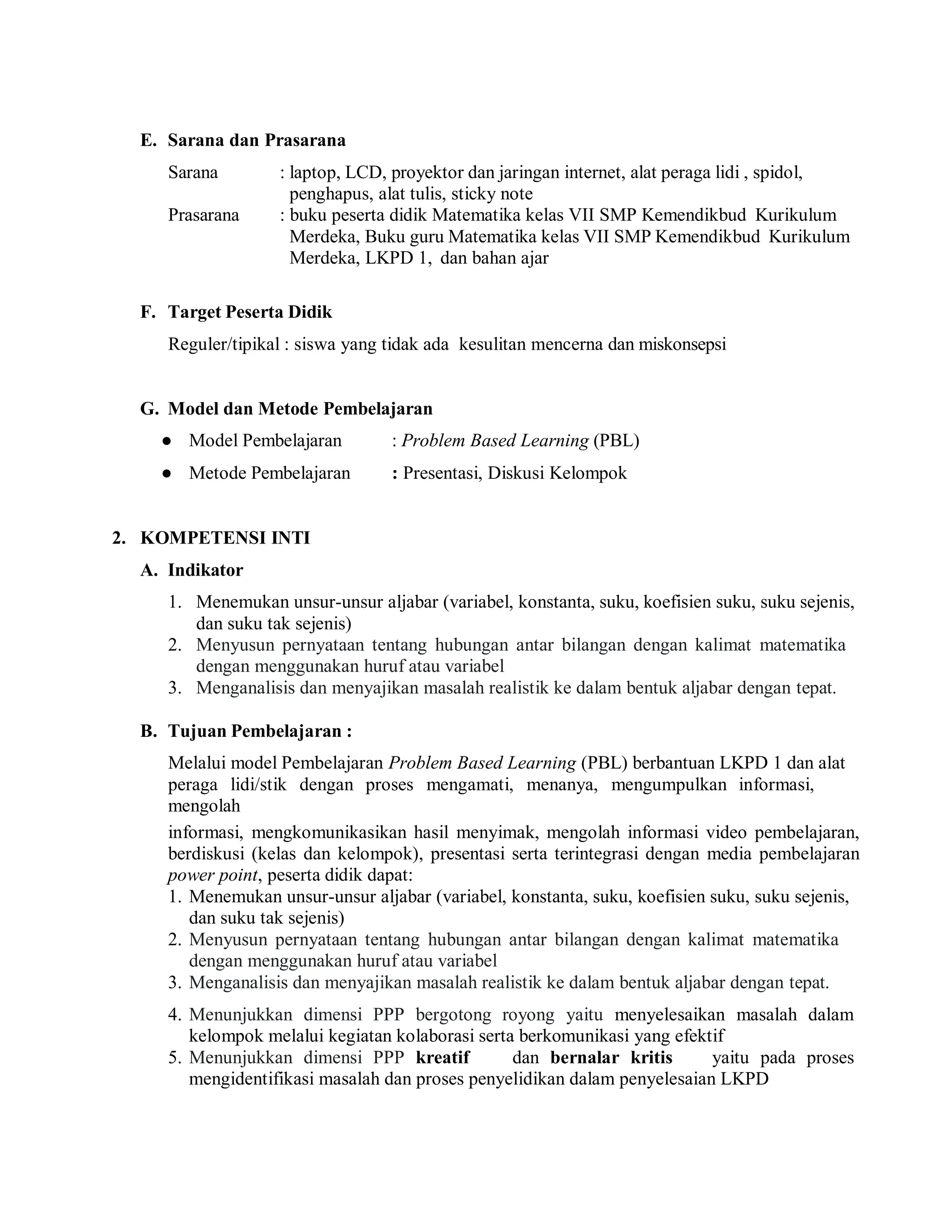 modul ajar aljabar kelas 7_Lusi kurniasari.pdf