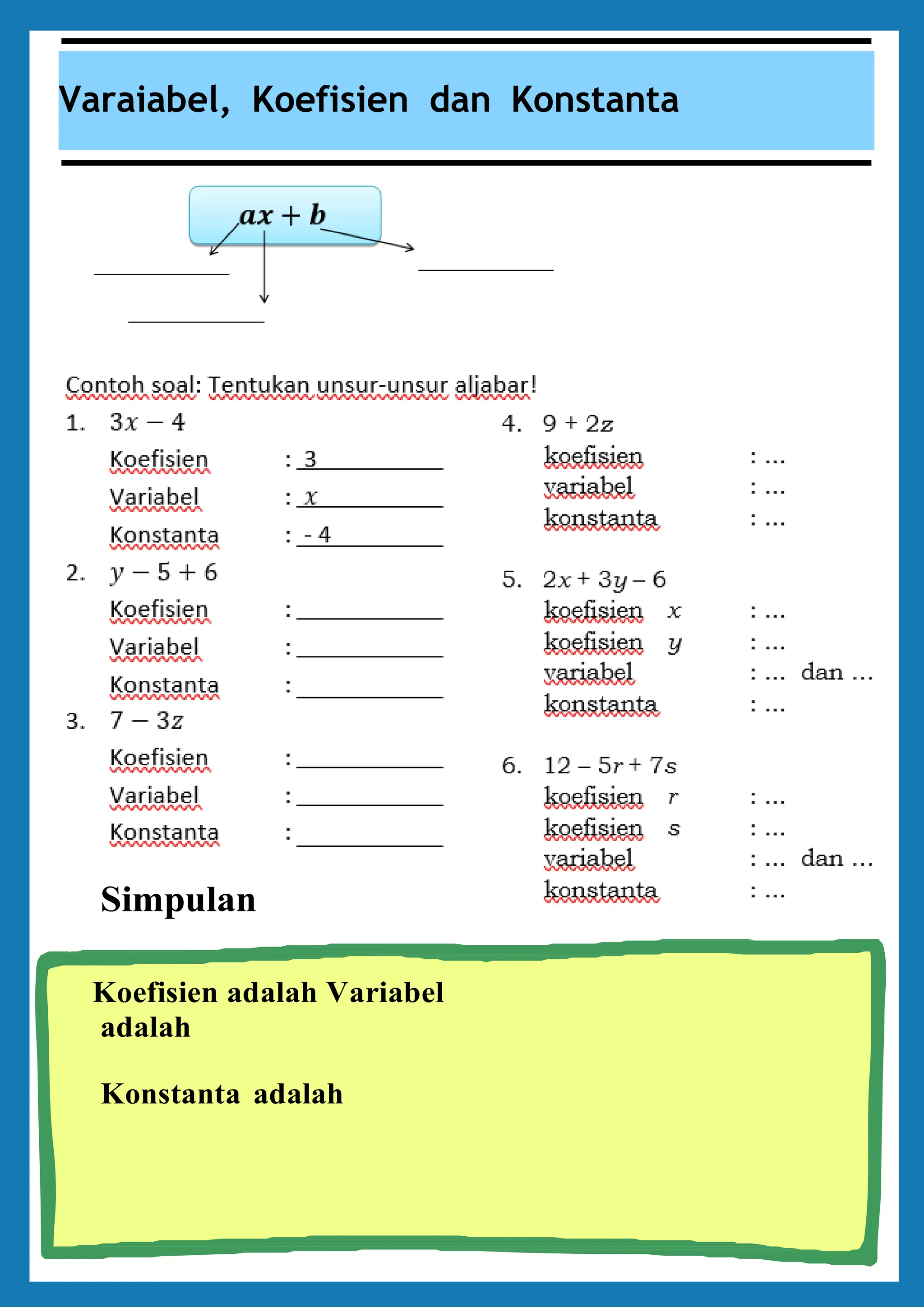 modul ajar aljabar kelas 7_Lusi kurniasari.pdf