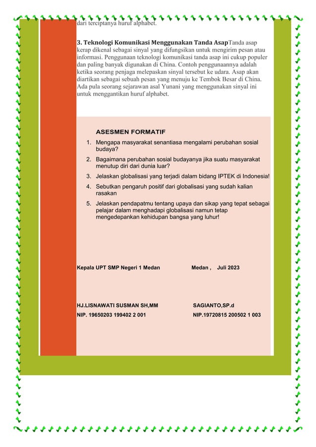 Modul IPS Kelas 9 kurikulum merdeka sem1 | DOCX