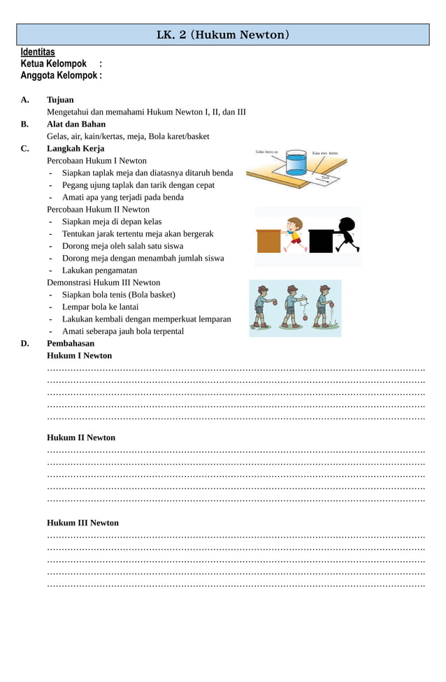 Modul Ajar Bab Gerak dan Gaya Kelas 7 Fase D SMP Ibrahimy 1 Sukorejo | PDF