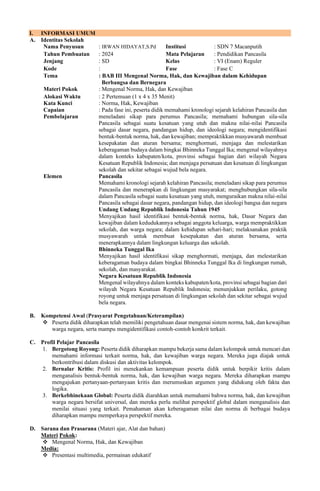 MODUL AJAR BAB III PERTEMUAN 9 dan 10 Pendidikan Pancasila.pdf