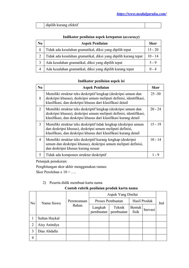 Modul Ajar Bahasa Arab Kelas 10 Fase E Kurikulum Merdeka | PDF