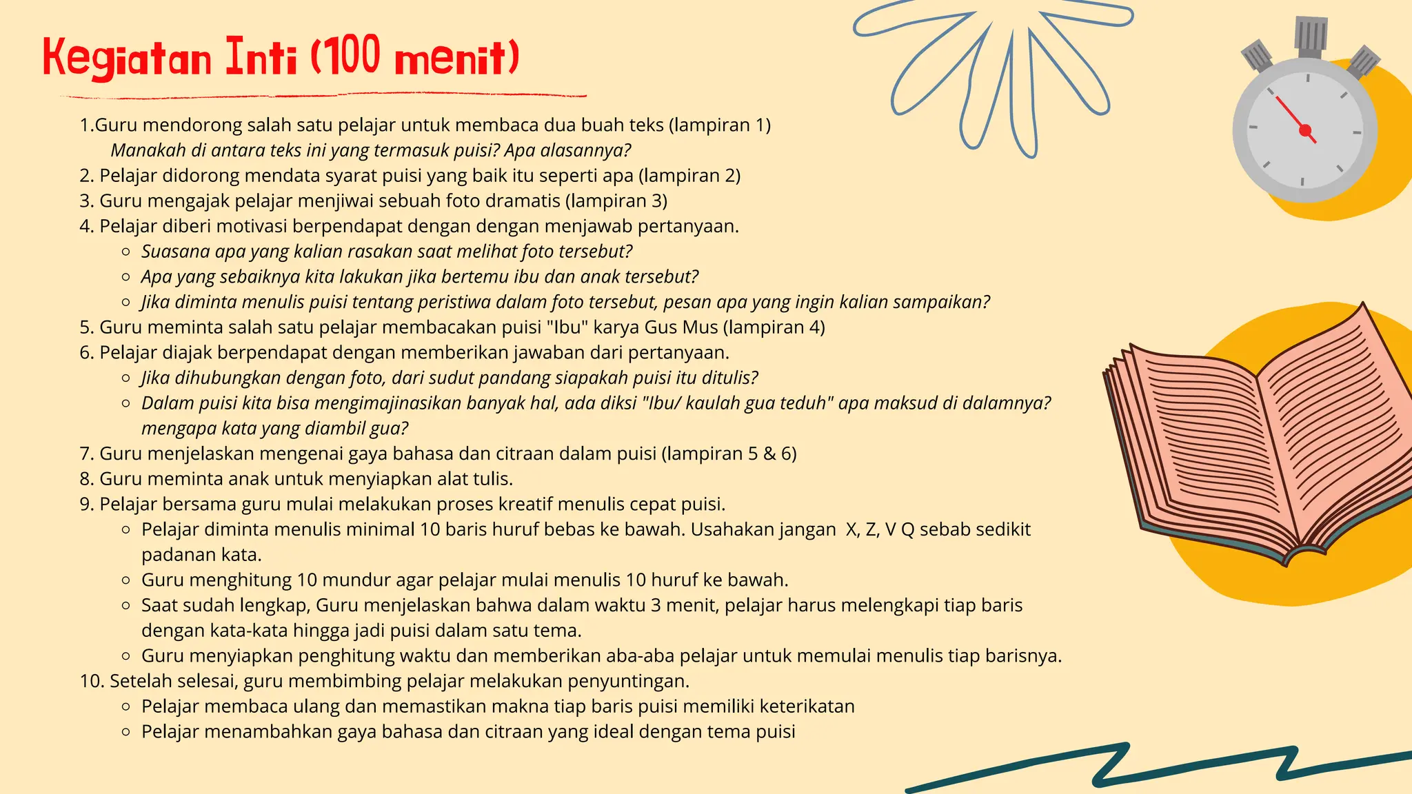 Modul Ajar Bahasa Indonesia - Menulis Puisi Spontanitas - Fase D.pdf
