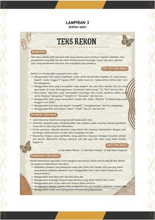 Modul Ajar Bahasa Indonesia - Menulis Teks Rekon - Fase D - qbJA2Y7mlY ...