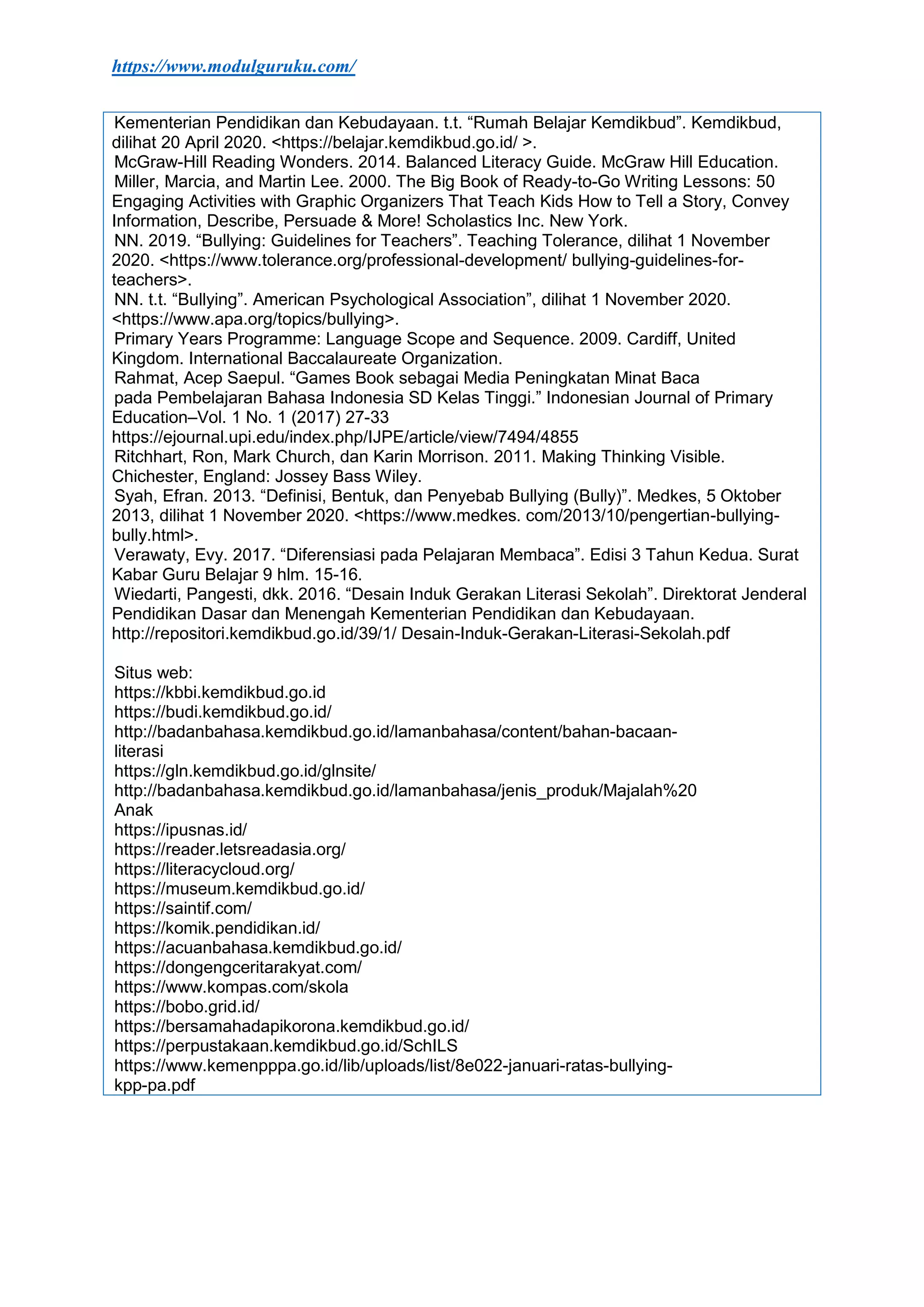 MODUL AJAR BAHASA INDONESIA KELAS 5 BAB 2 KURIKULUM MERDEKA.docx