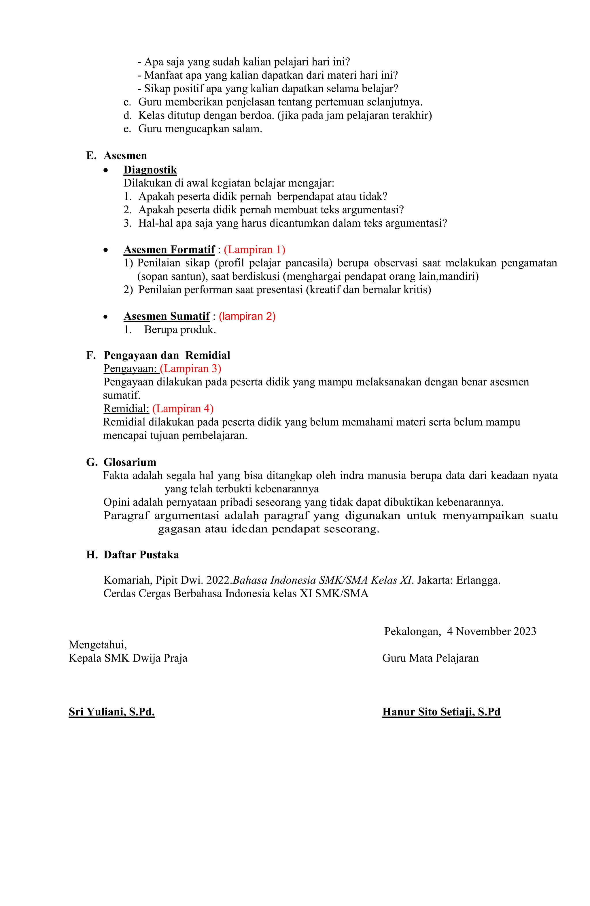 MODUL AJAR BAHASA INDONESIA teks argumentasi.docx