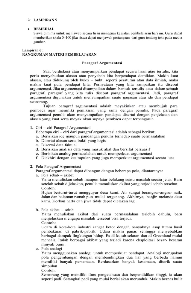 MODUL AJAR BAHASA INDONESIA teks argumentasi.docx