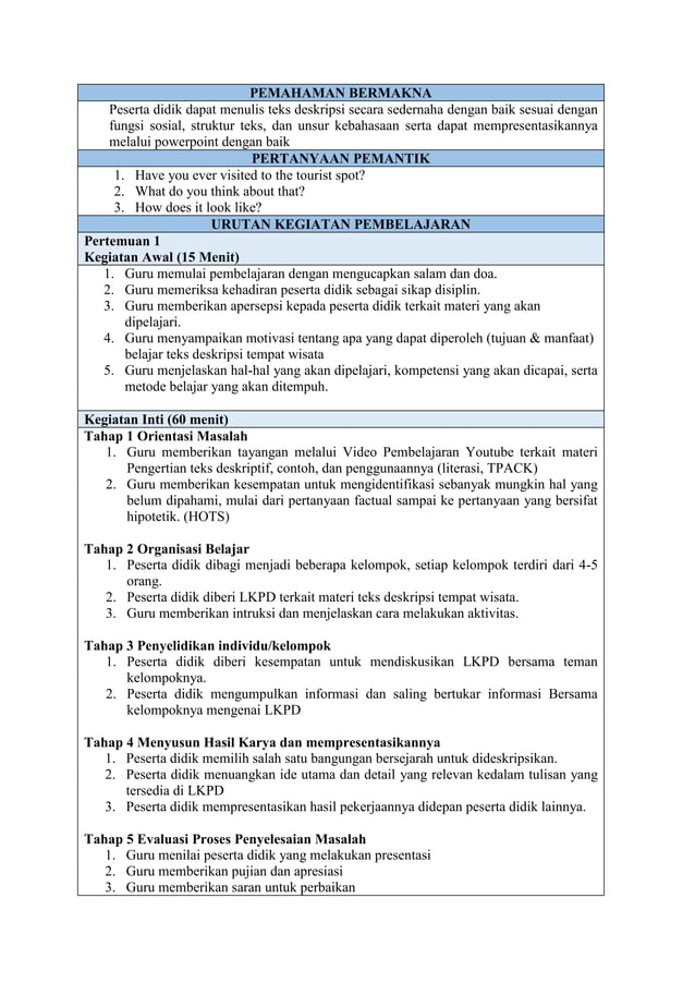 MODUL AJAR BAHASA INGGRIS DESCRIPTIVE TEXT.pdf