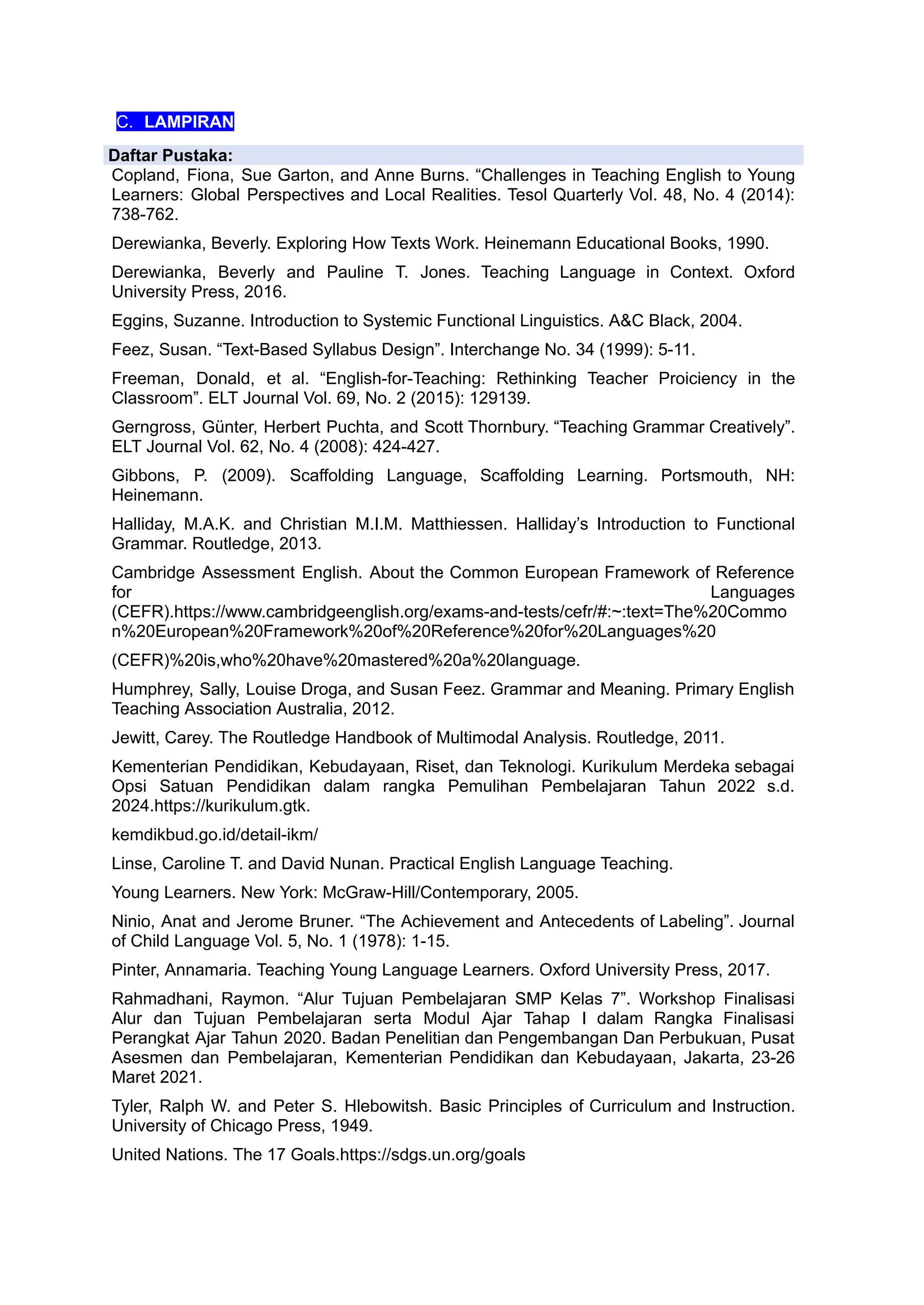 Modul Ajar Bahasa Inggris - HOME SWEET HOME (Chapter 3) - Fase D.pdf