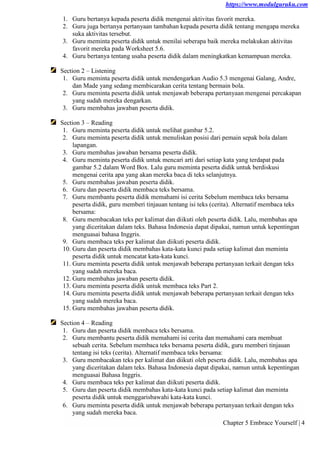 Modul Ajar Bahasa Inggris Kelas 8 SMP Fase D | PDF