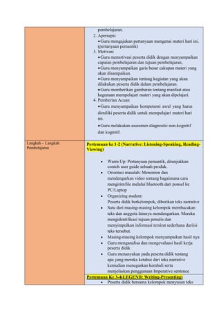 MODUL AJAR BAHASA INGGRIS LANJUTAN XI - FASE F SMT 1.doc