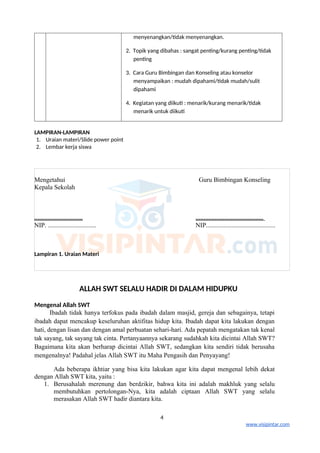 Modul Ajar BIMBINGAN KONSELING SMP KELAS 7 KURMER.docx