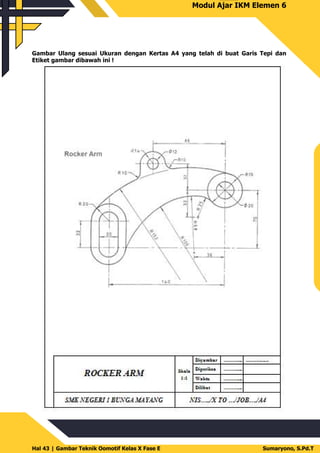 Modul Ajar Dasar-dasar Teknik Otomotif - RPP_MODUL GAMBAR TEKNIK ...
