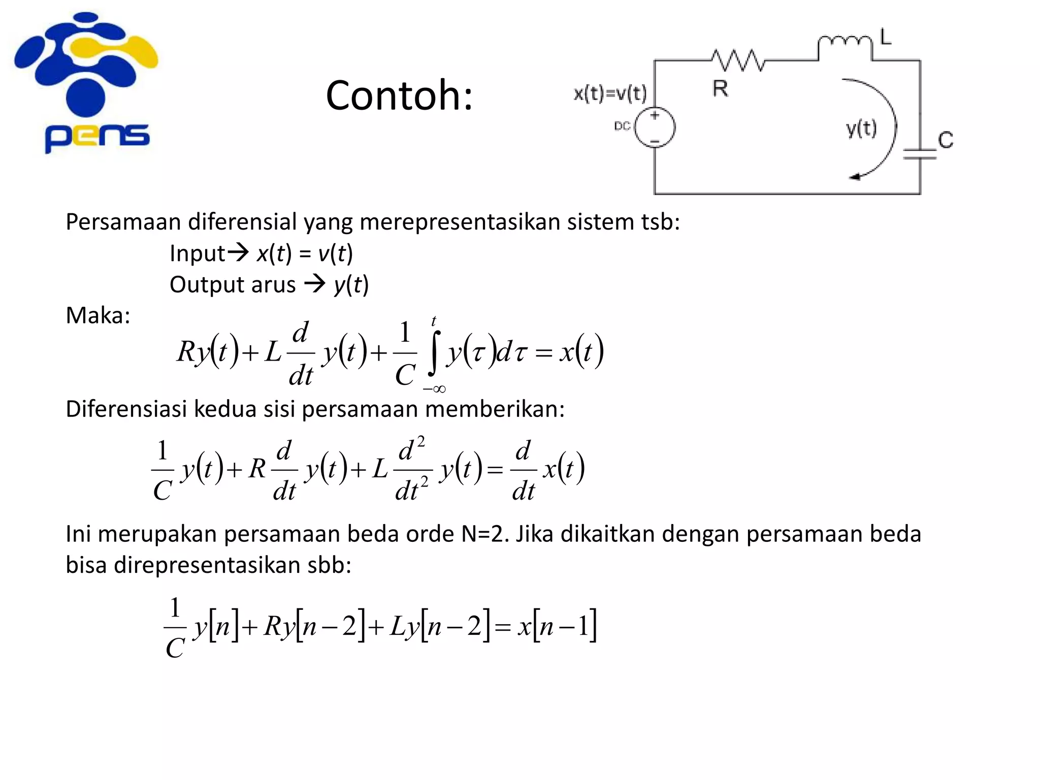 Modul ajar dsp_2020-bab_4_sistem linear time invariant | PPTX