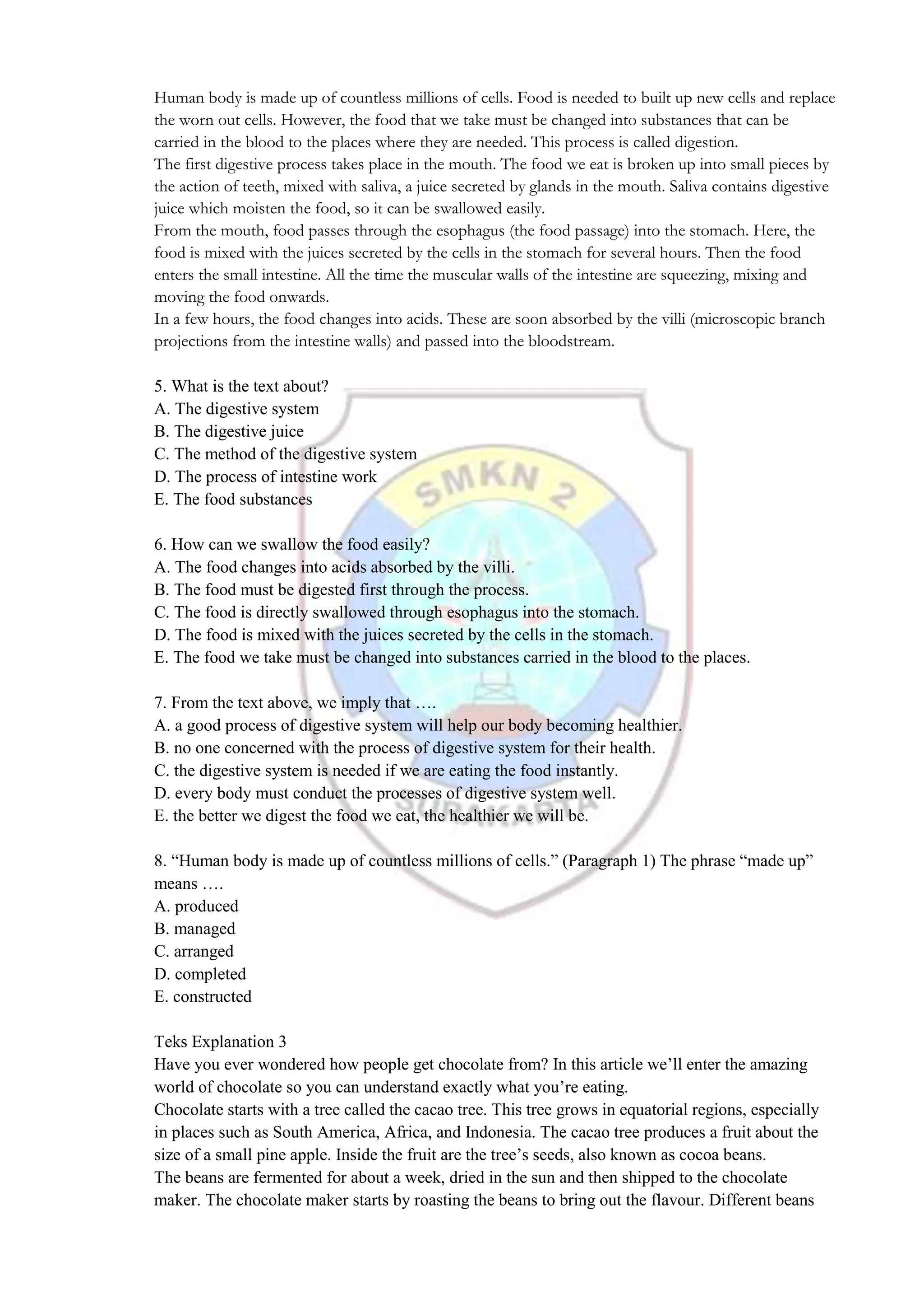 Modul Ajar Explanation Text XI F Bahasa Inggris | DOCX