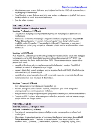 Modul Ajar Geografi Kelas 11 Fase F Kurikulum Merdeka | PDF