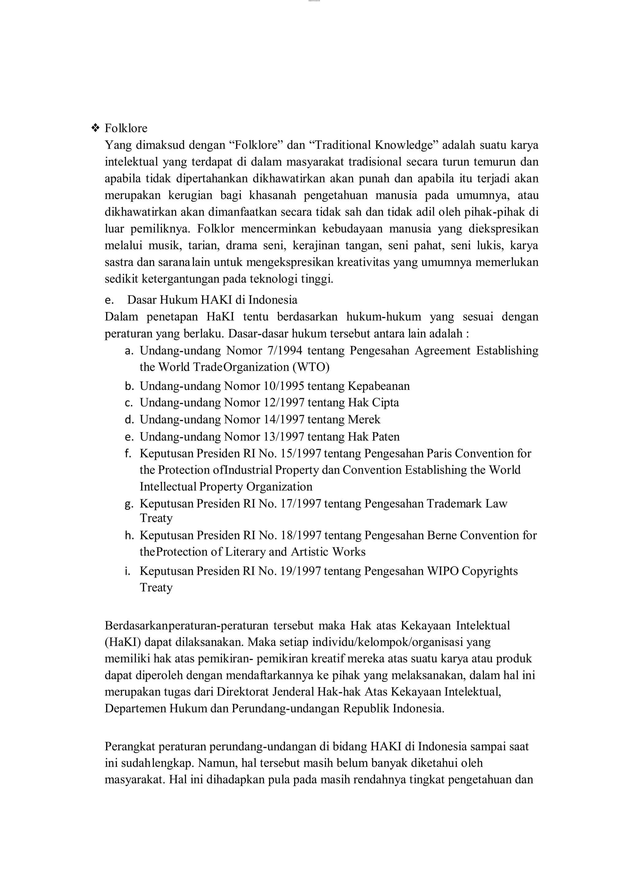 Modul Ajar HAKI.pdf untuk ke kelas 11 smk | PDF