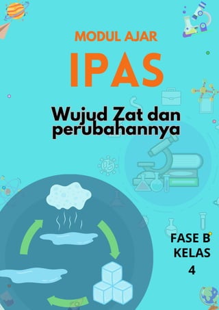 Modul Ajar Ilmu Pengetahuan Alam dan Sosial (IPAS) - Wujud Zat dan Perubahannya - Fase B.pdf