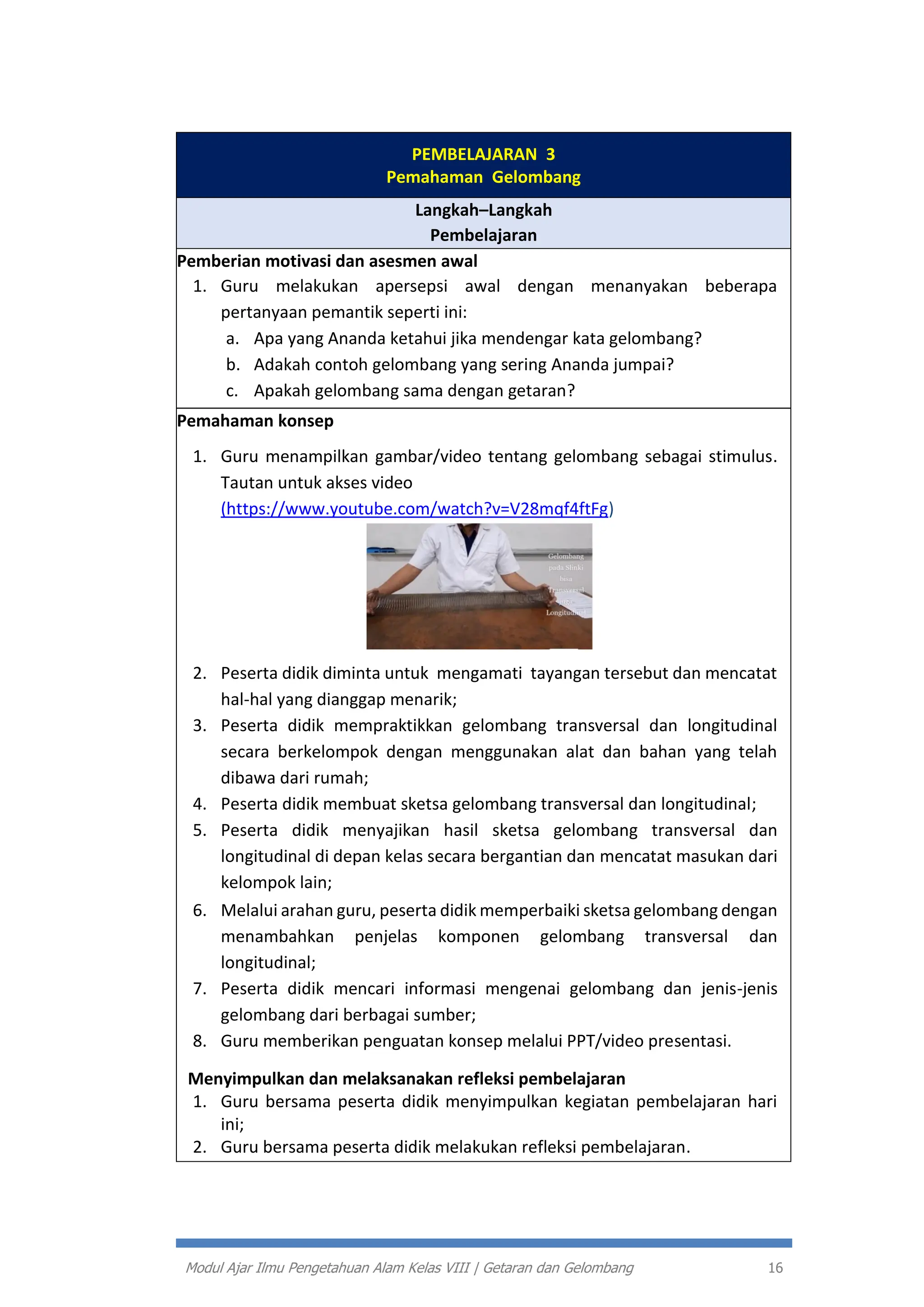 Modul Ajar Ilmu Pengetahuan Alam (IPA) - Getaran dan Gelombang - Fase D.pdf