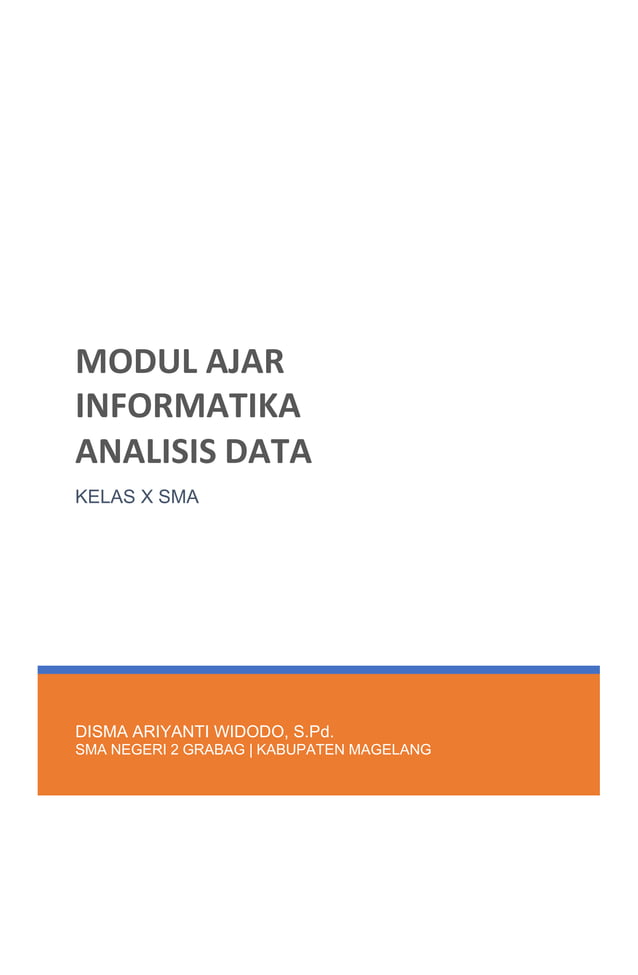 MODUL AJAR INFORMATIKA 5 - ANALISIS DATA.docx