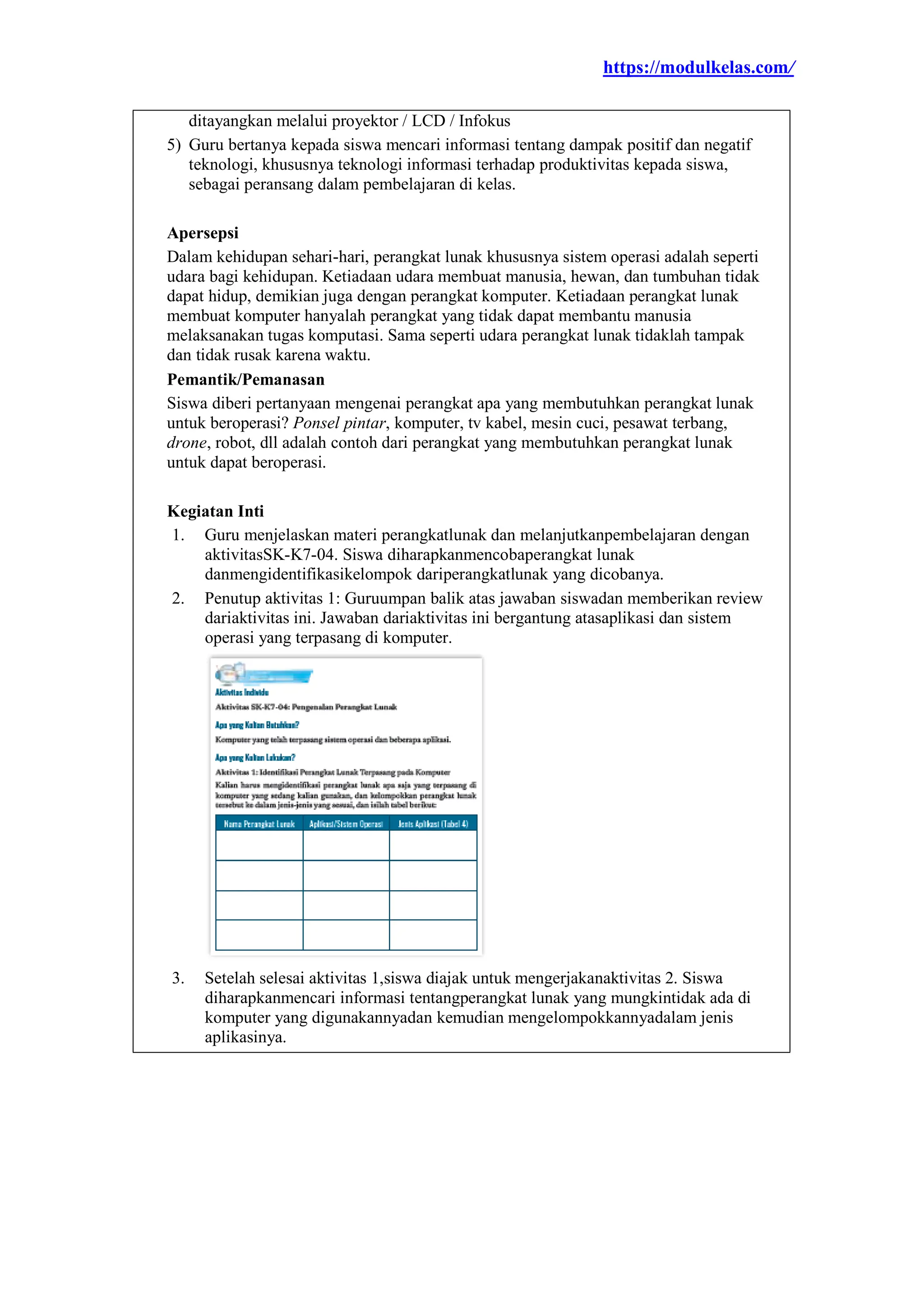 Modul Ajar Informatika Kelas 7 Fase D Kurikulum Merdeka | PDF