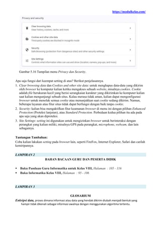 Modul Ajar Informatika Kelas 8 Fase D Kurikulum Merdeka | PDF