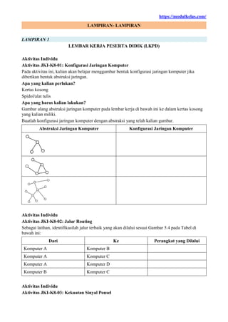Modul Ajar Informatika Kelas 8 Fase D Kurikulum Merdeka | PDF