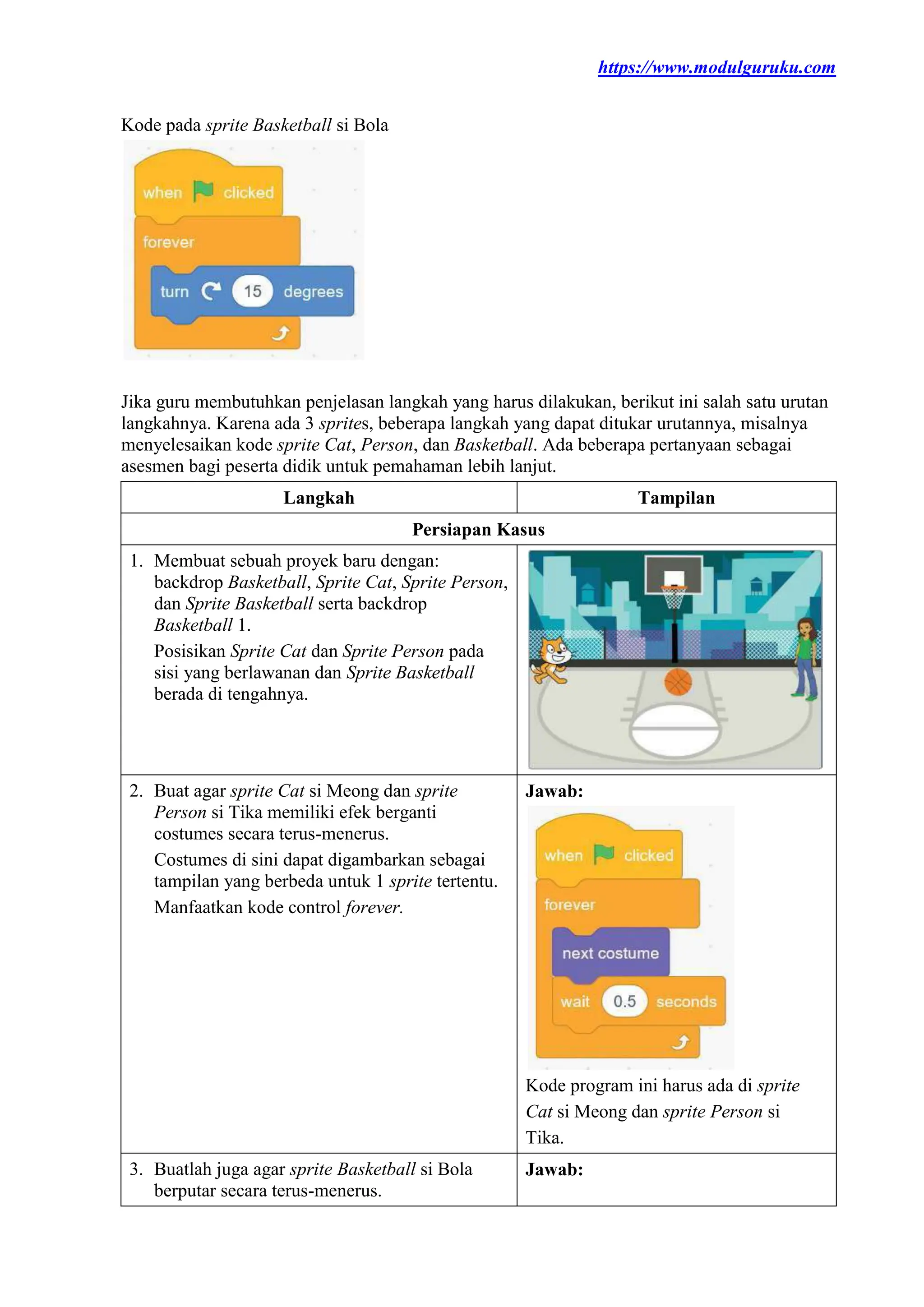 Modul Ajar Informatika Kelas 8 SMP Fase D | DOCX