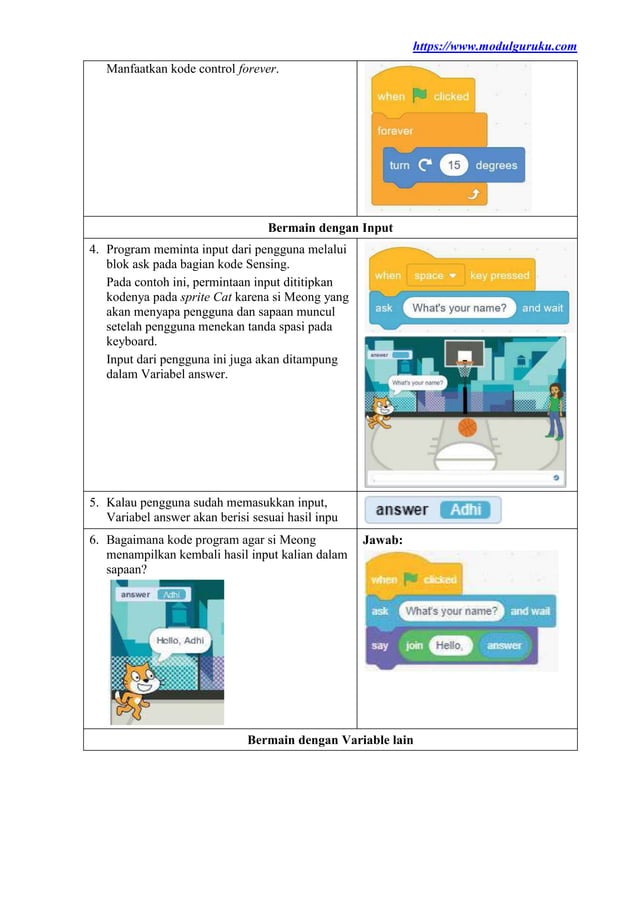 Modul Ajar Informatika Kelas 8 SMP Fase D | DOCX