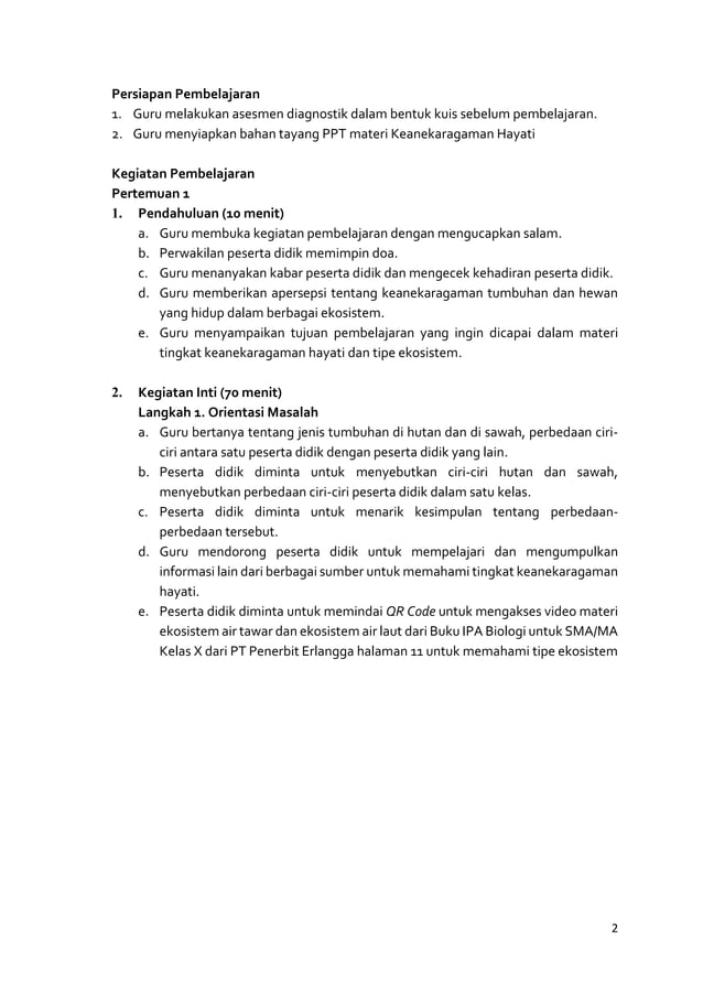MODUL AJAR IPA BIOLOGI SMA KELAS X BAB 1.docx