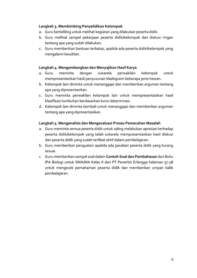 MODUL AJAR IPA BIOLOGI SMA KELAS X BAB 1.docx