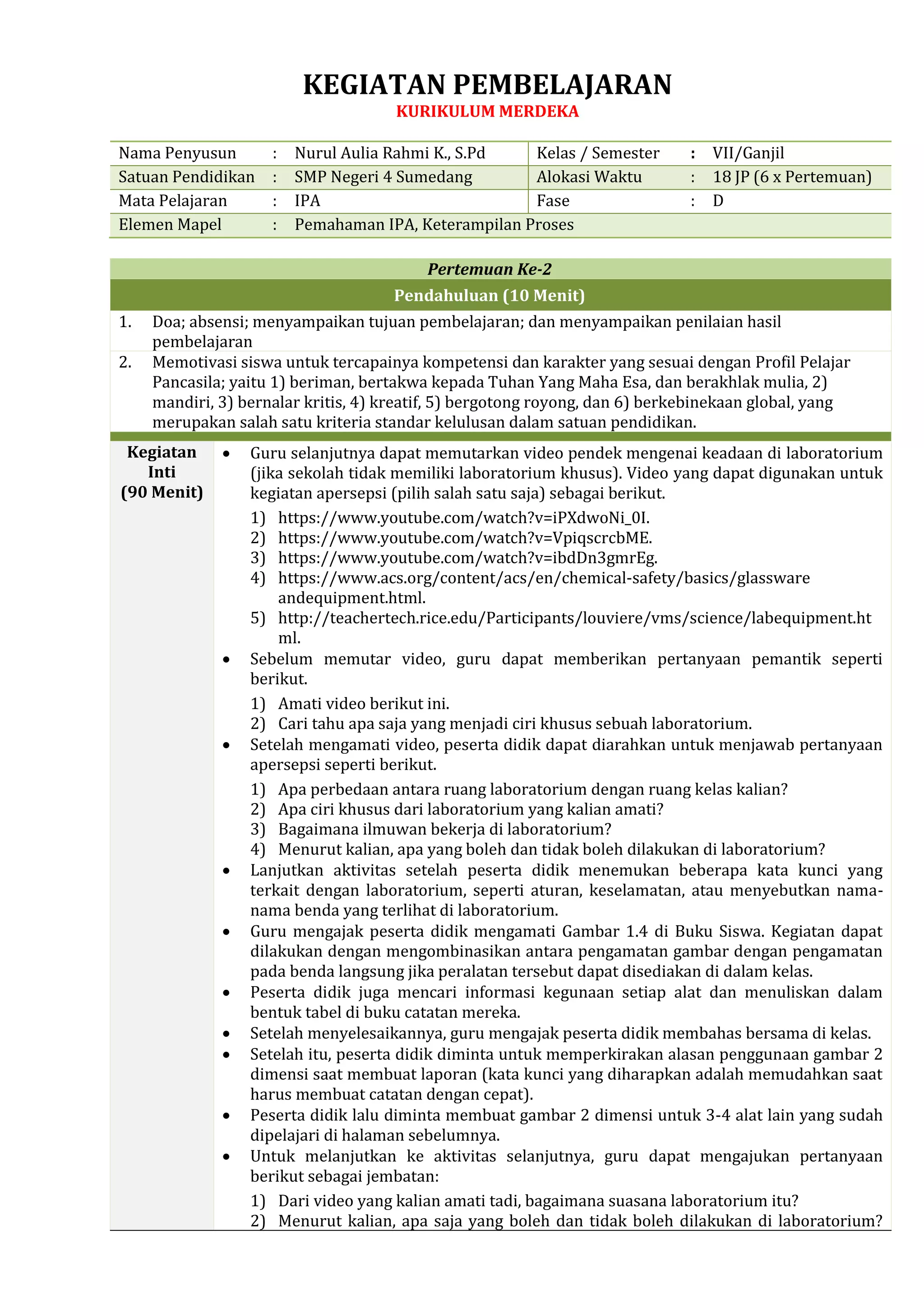 Modul Ajar IPA Kelas 7 Bab 1.docx