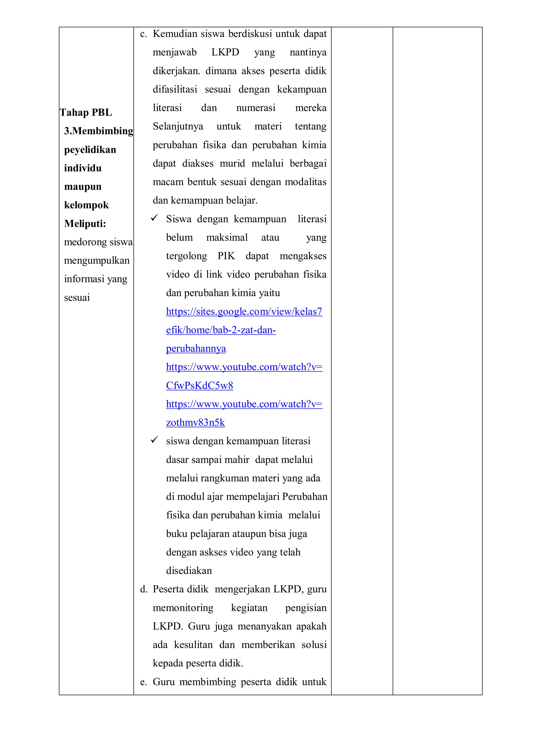 Modul Ajar IPA Kelas 7 Perubahan Fisika dan Perubahan Kimia - Fase D.pdf