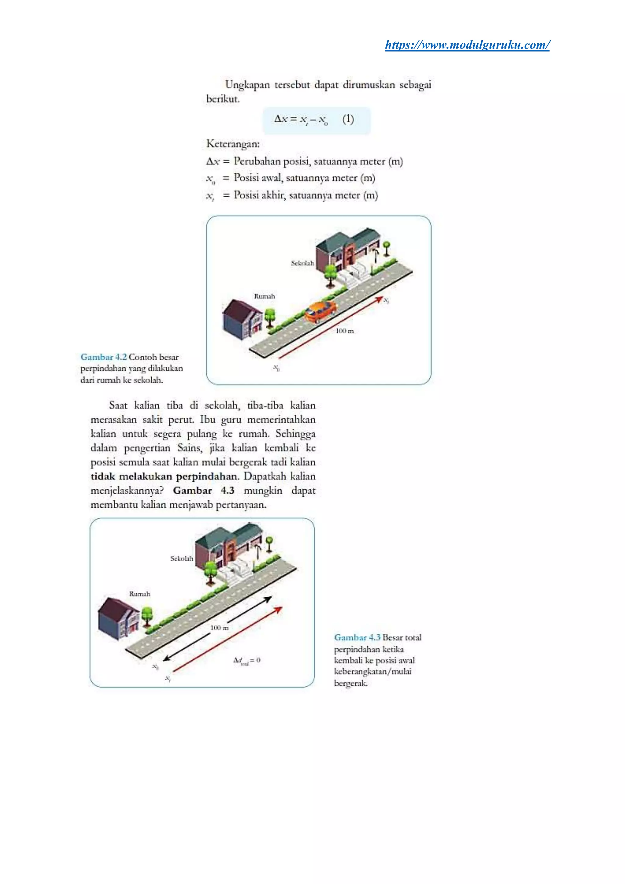 Modul Ajar IPA Kelas 7 SMP Bab 4 Gerak dan Gaya - A. Gerak Benda | DOCX