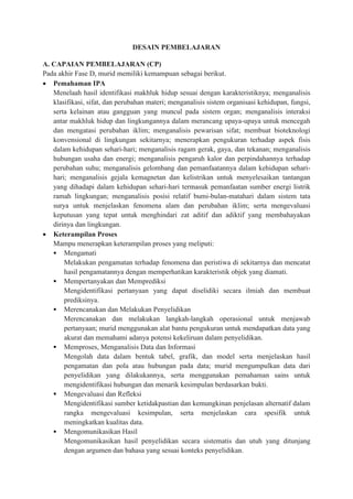 Modul Ajar IPA Kelas 8 - Kurikulum Berbasis Cinta | PDF