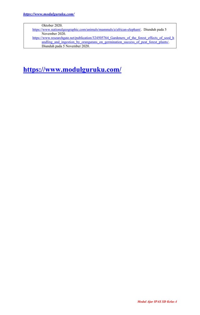 Modul Ajar IPAS Kelas 4 Fase B Kurikulum Merdeka | DOCX