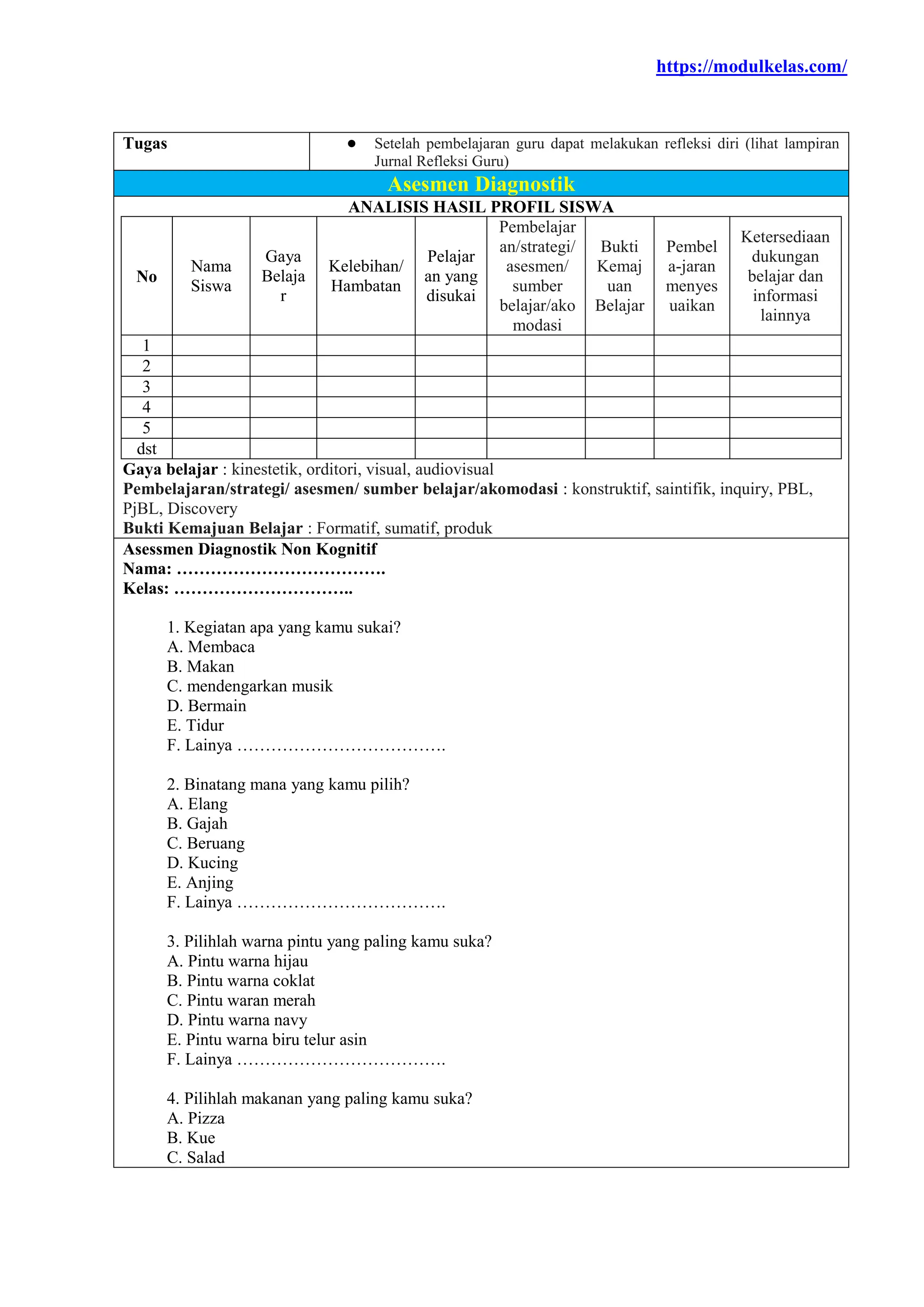 Modul Ajar IPAS Kelas 3 Fase B Kurikulum Merdeka | PDF
