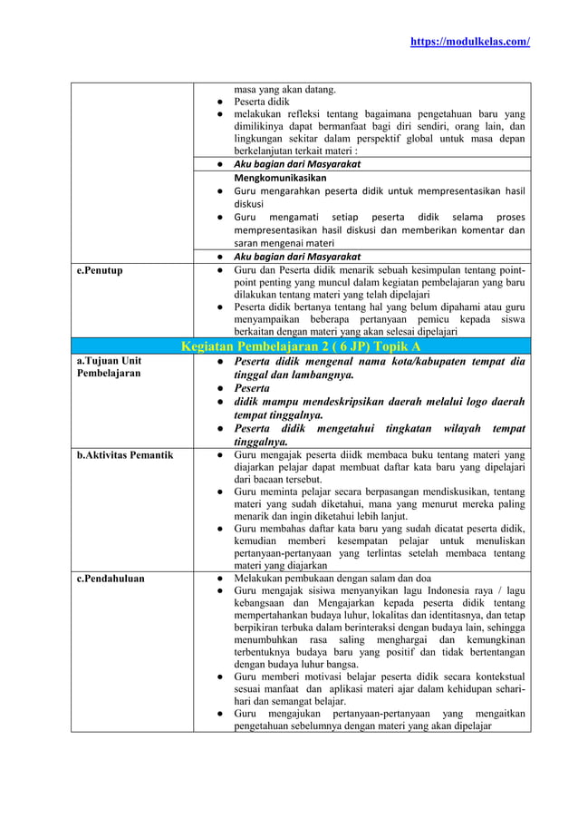 Modul Ajar IPAS Kelas 3 Fase B Kurikulum Merdeka | PDF