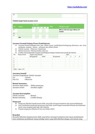 Modul Ajar IPAS Kelas 3 Fase B Kurikulum Merdeka | PDF