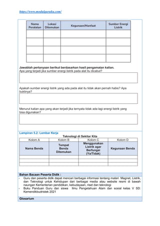 MODUL AJAR IPAS KELAS 5 BAB 3 KURIKULUM MERDEKA.docx