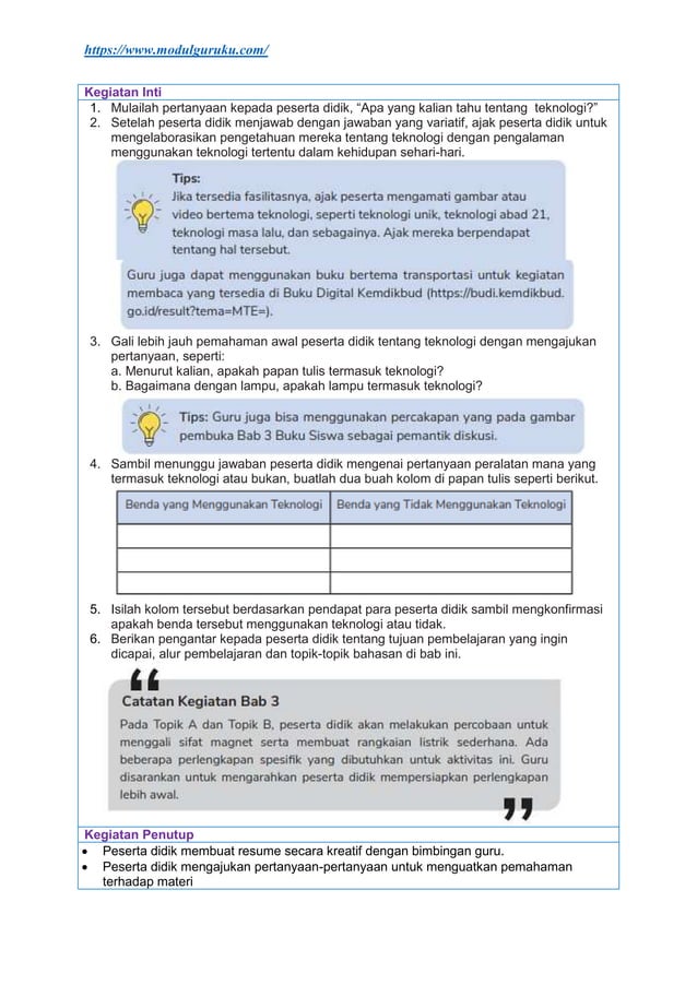 MODUL AJAR IPAS KELAS 5 BAB 3 KURIKULUM MERDEKA.docx