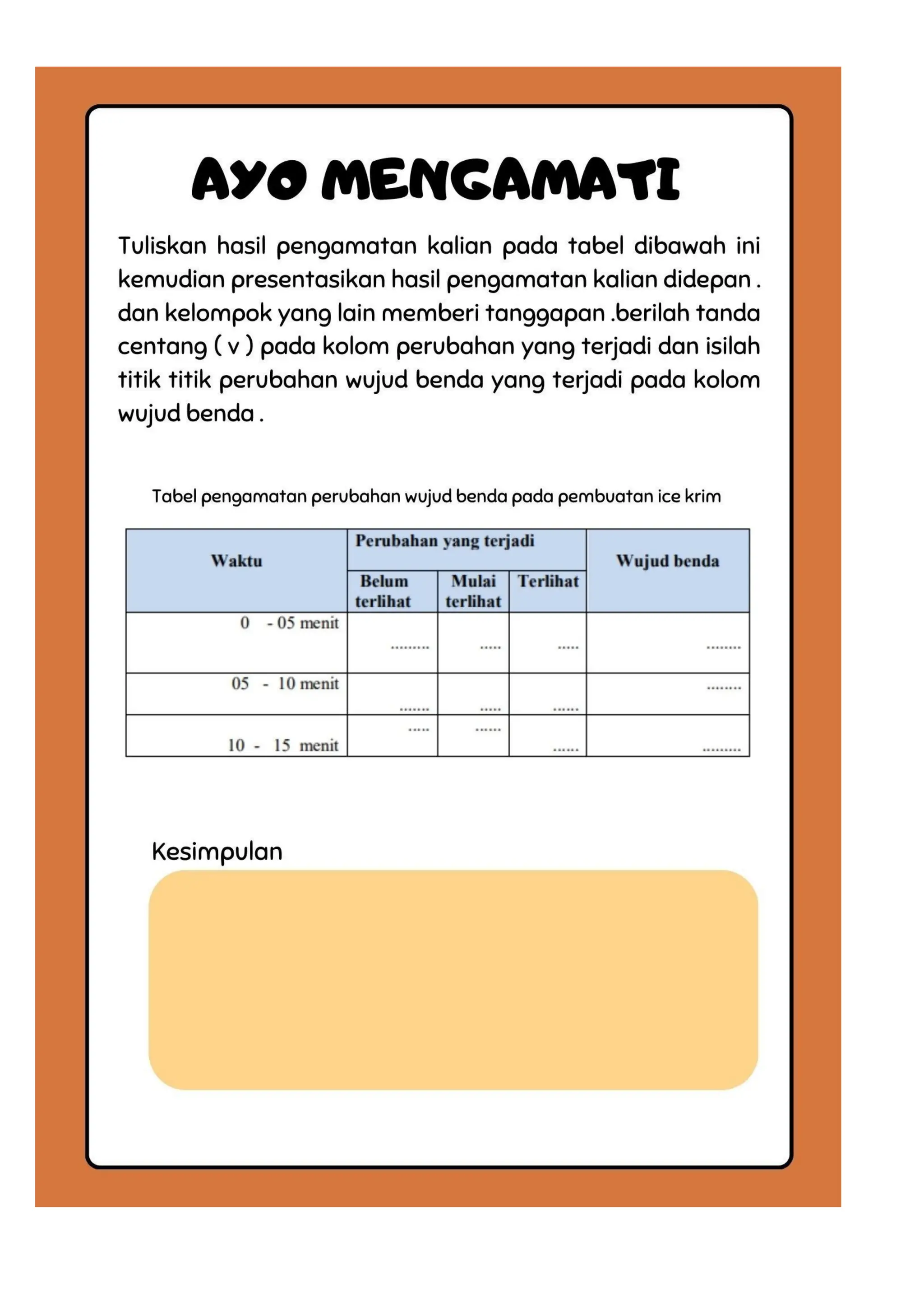 MODUL AJAR IPAS PERUBAHAN WUJUD KELAS 3 SD.docx