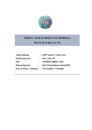 Modul Ajar IPS Kelas 7.docx